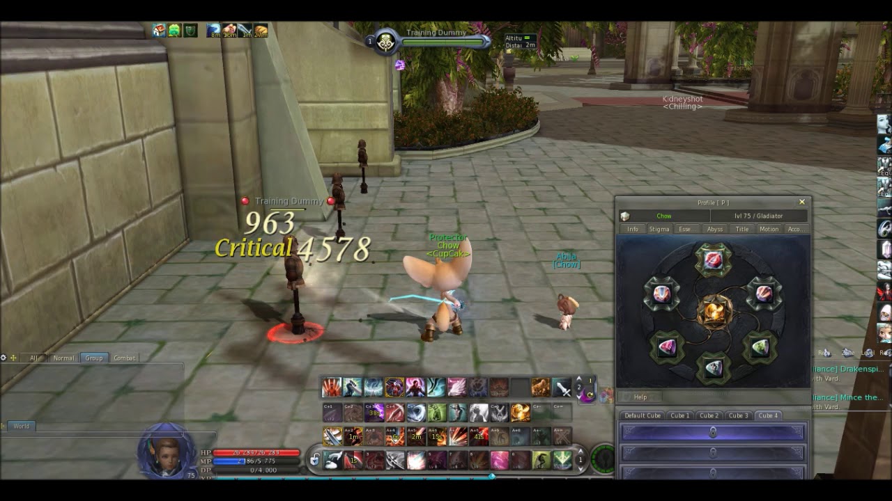 Aion 5.8 Gladiator -Guide Stigmas PvE Dual/ Polearm - YouTube