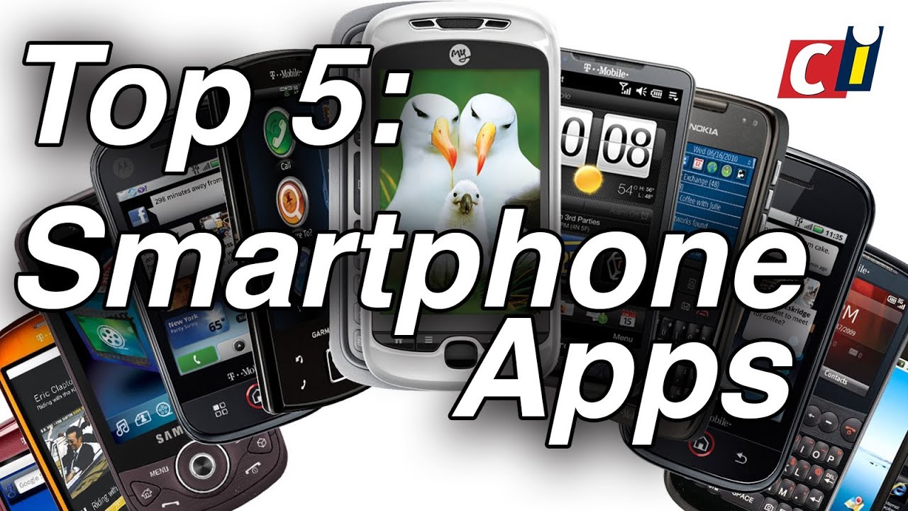 Top 5 smartphone apps - YouTube