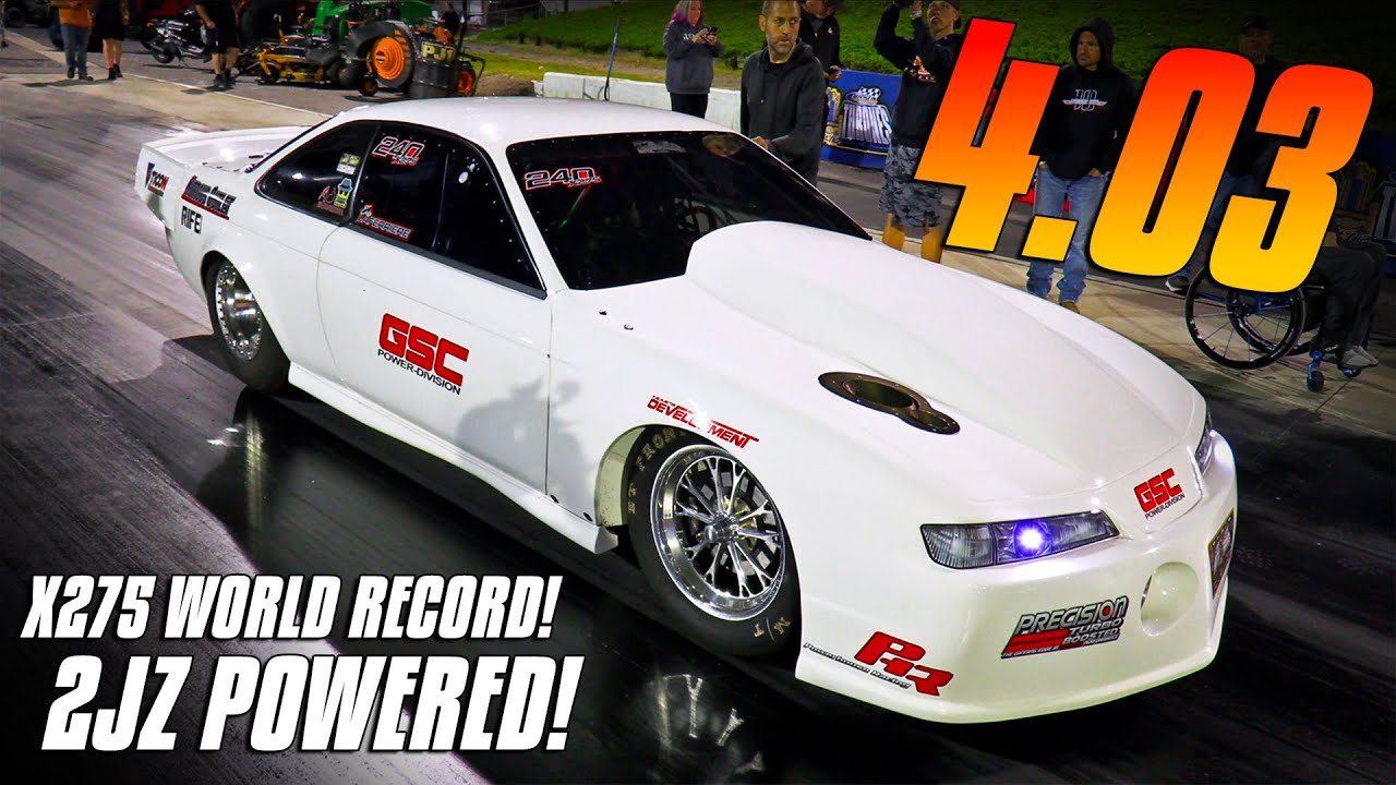 White Rice Shatters the X275 World Record - 4.033 at 184mph! - YouTube