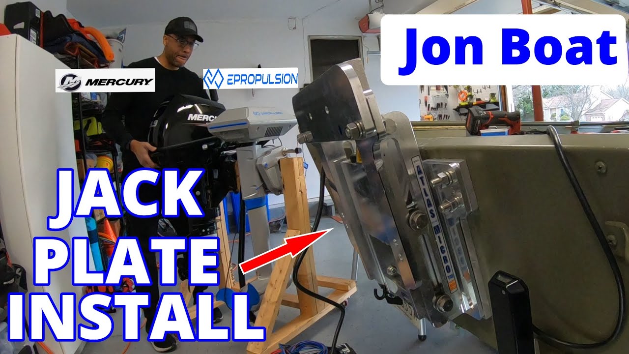 Atlas Micro Jacker Step-By-Step Jon Boat Install for ePropulsion Navy 6 ...
