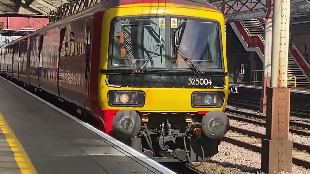 Royal Mail Train at Crewe PART 2 - YouTube