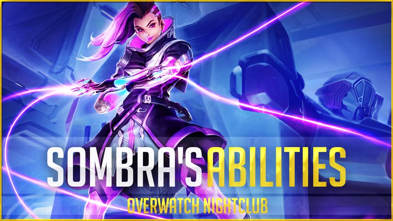 OVERWATCH OT - Sombra's abilities - YouTube