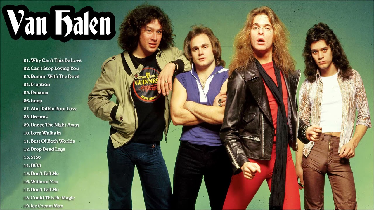 Van Halen Greatest Hits Full Album 2021 - The Best Songs Of Van Halen ...