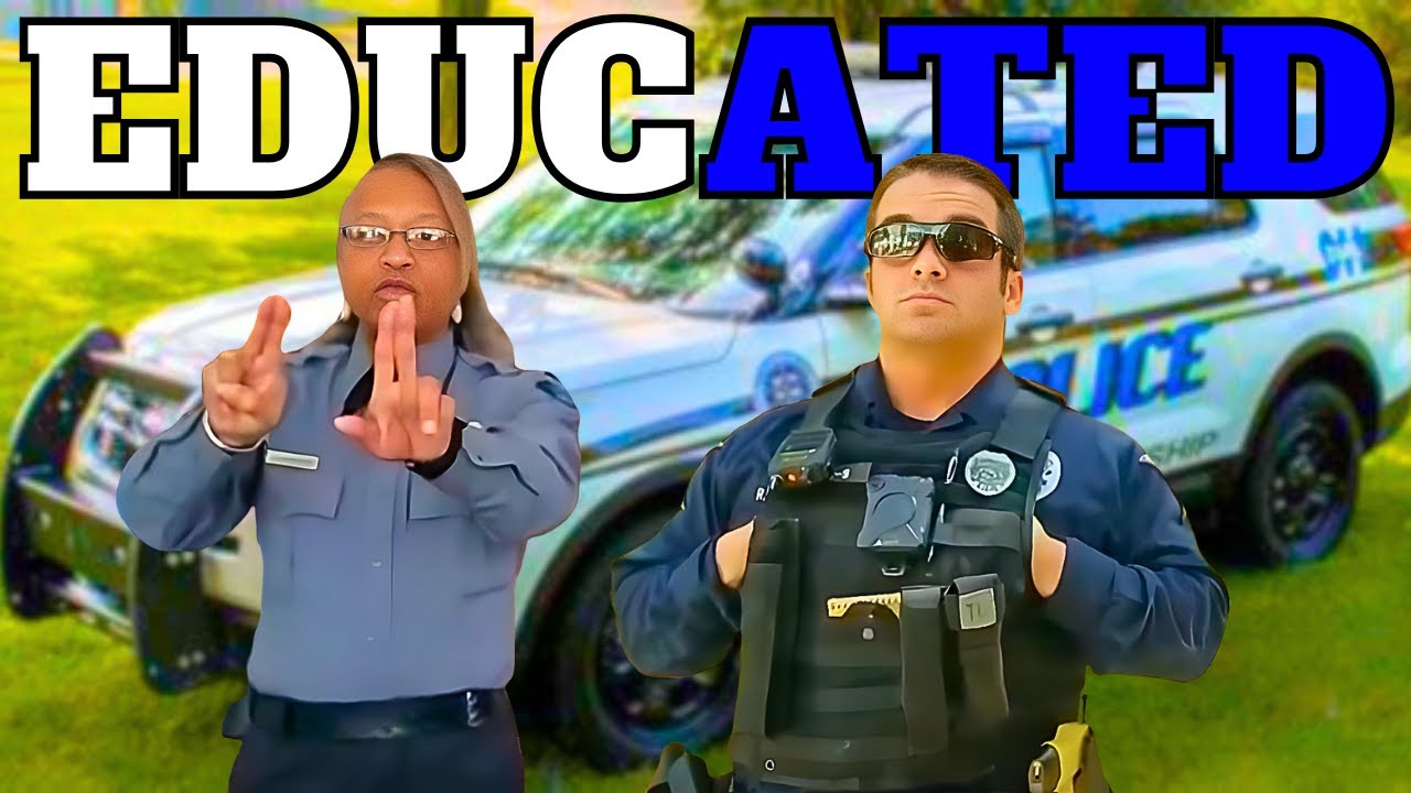 Crazy Wannabe Cop Gets Put In Place By Real Cops After This... - YouTube