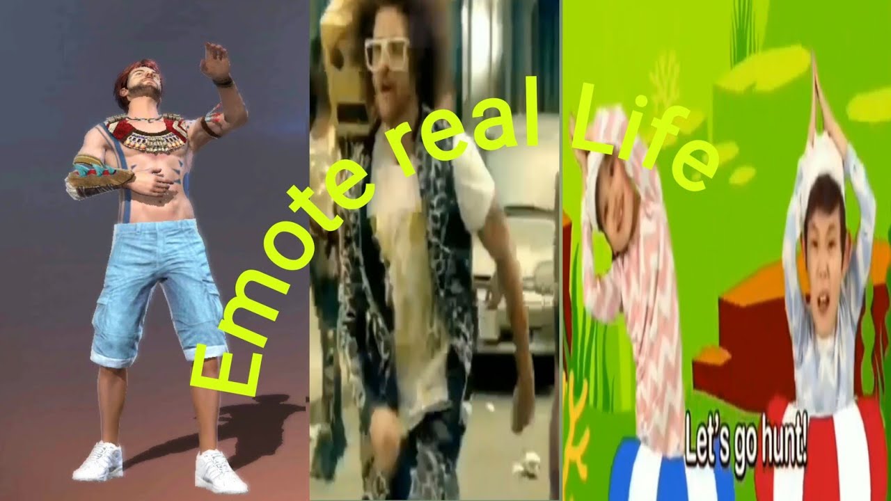 Emote real life - YouTube