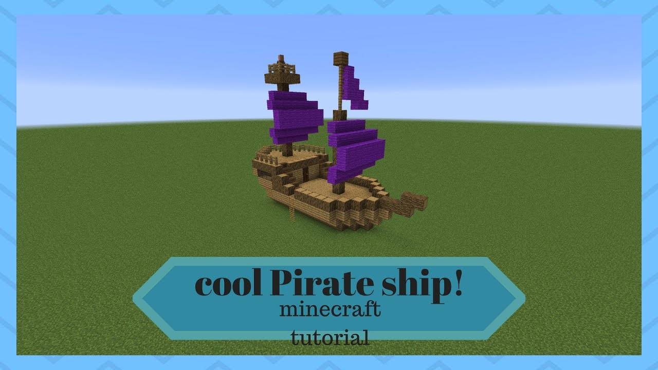 Minecraft PIRATE SHIP TUTORIAL Easy And Great For Survival YouTube minecraft-pirate-ship-tutorial-easy-and-great-for-survival-youtube