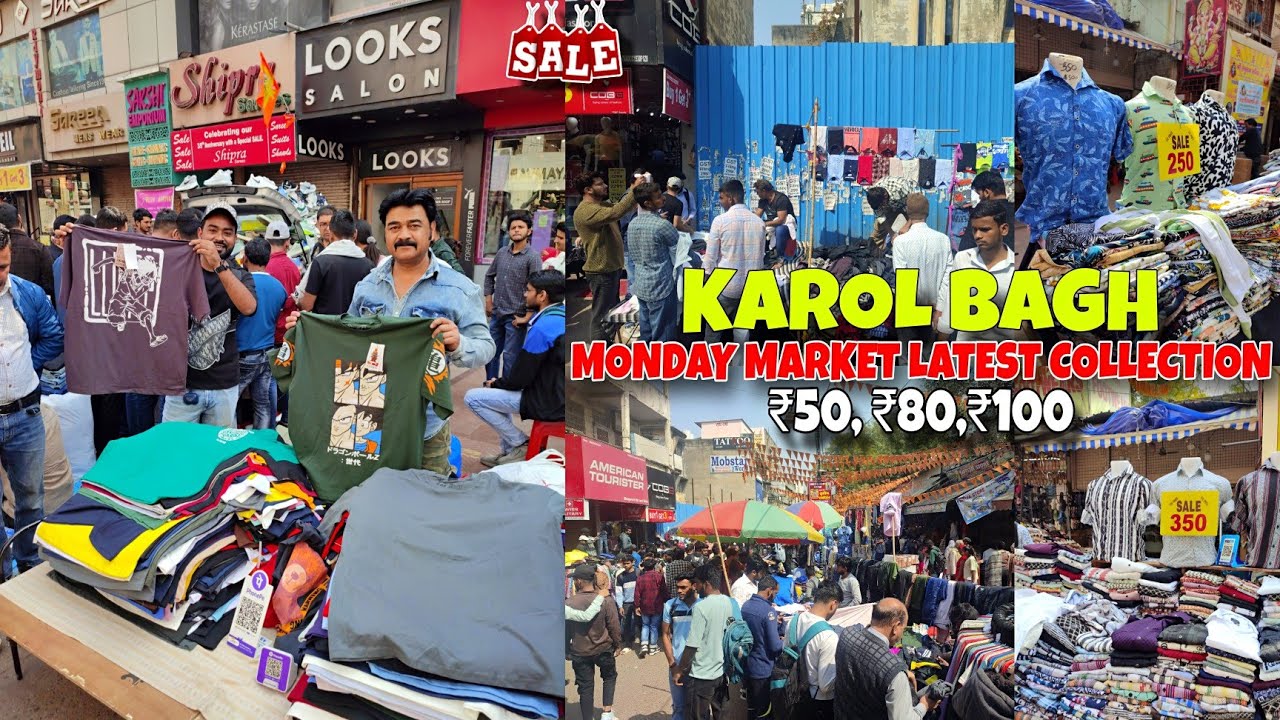 Karol Bagh Market Delhi 2024🔥| Boys Summer Collection 2024 | Karol Bagh ...