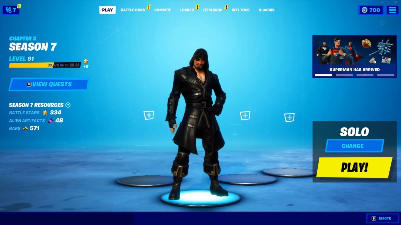 fortnite NEW lobby looks good season 7 - YouTube