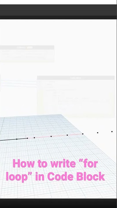 for loop in Code Block node - YouTube