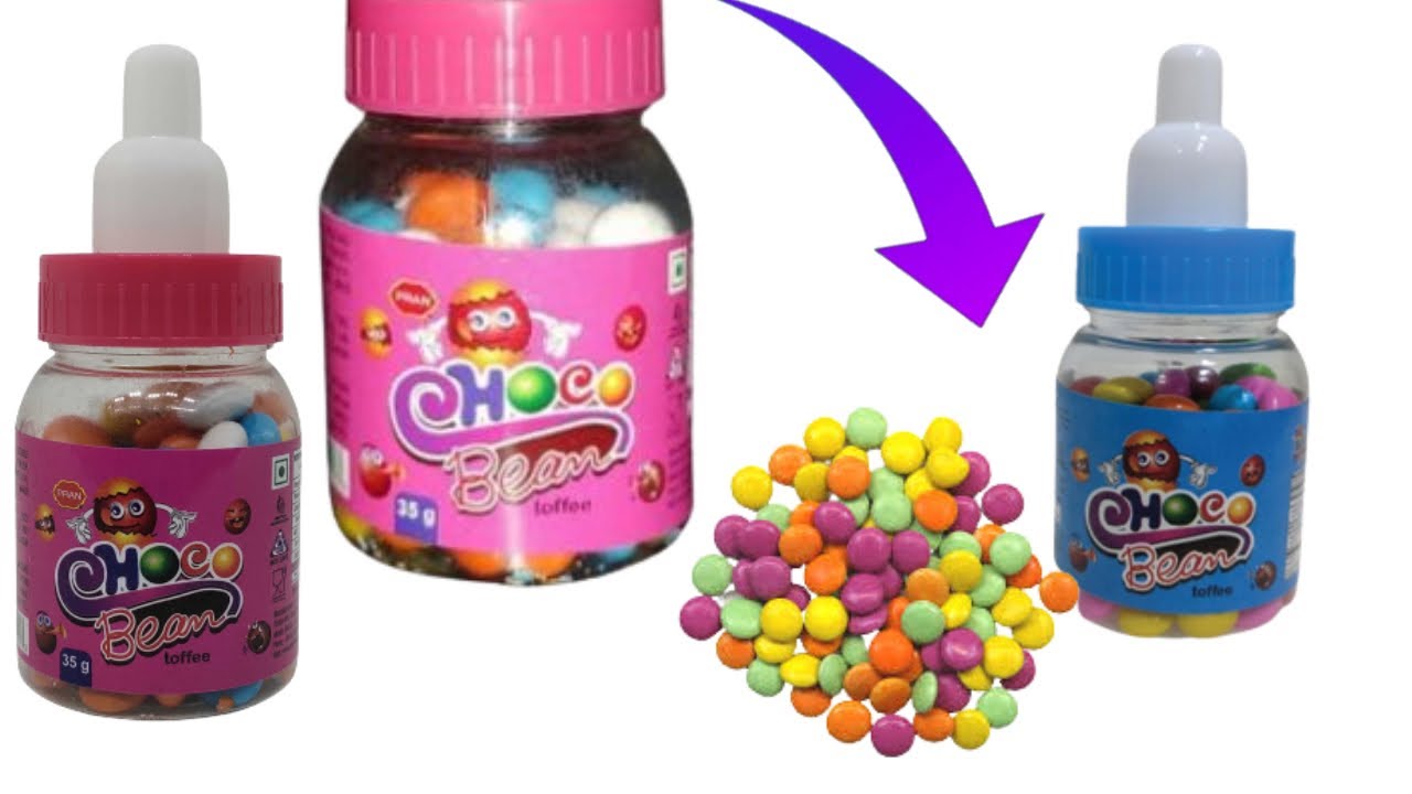 Choco Bean Toffee Opening || Blue Edition Vs Pink Edition || JK-Pong ...