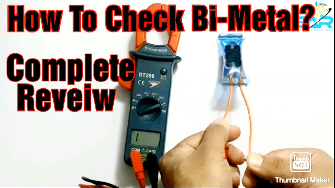 how bi-metal (disc) works in no-frost fridge | and how to check bi ...