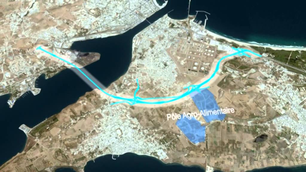 Pont suspendu de Bizerte - YouTube