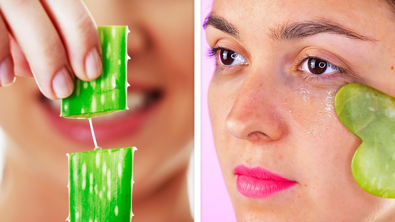 Useful Natural Beauty Recipes And Hacks - YouTube