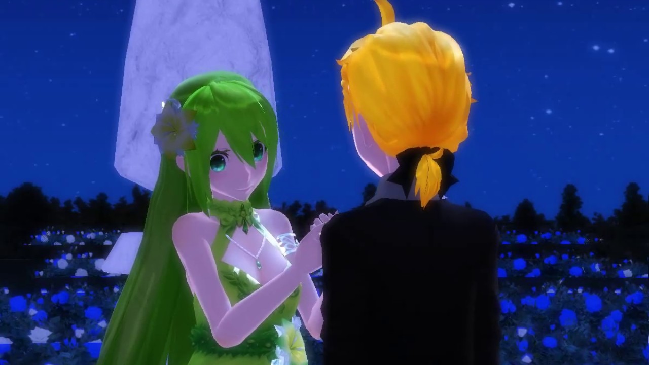 [MMD/MiLen] Kobato Dramatic moment (Hatsune Miku and Kagamine Len ...