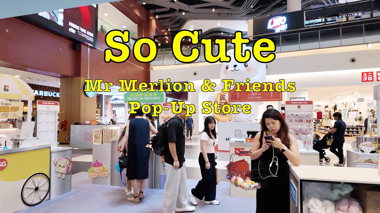 Cute - Mr Merlion & Friends Pop-Up Store at Bugis Plus #singapore #cute ...
