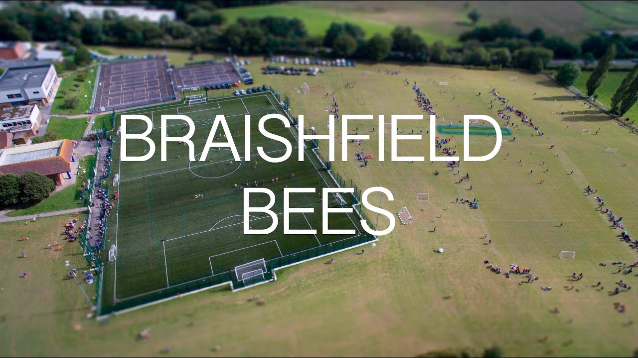 Braishfield Bees Inaugural Tournament at Mountbatten School - YouTube