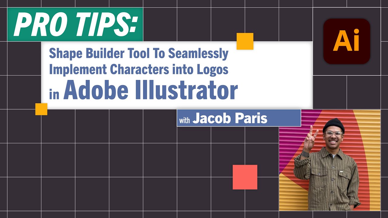 Pro-Tips: Shape Builder Tool in Adobe Illustrator with Jacob Paris ...