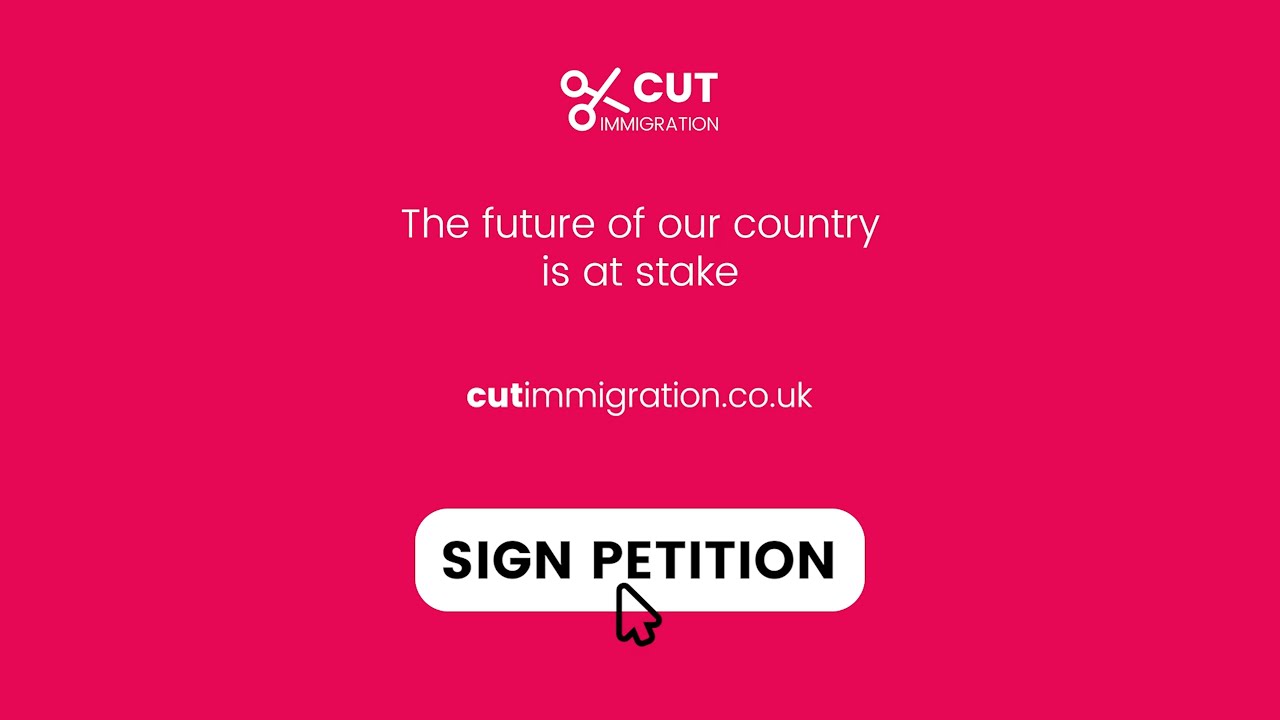 SIGN OUR PETITION calling on the government to reduce net migration to ...