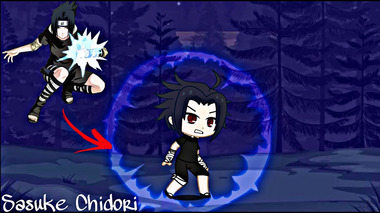 Sasuke utilizando o Chidori [ Gacha Club ] #gacha #sasuke #naruto - YouTube