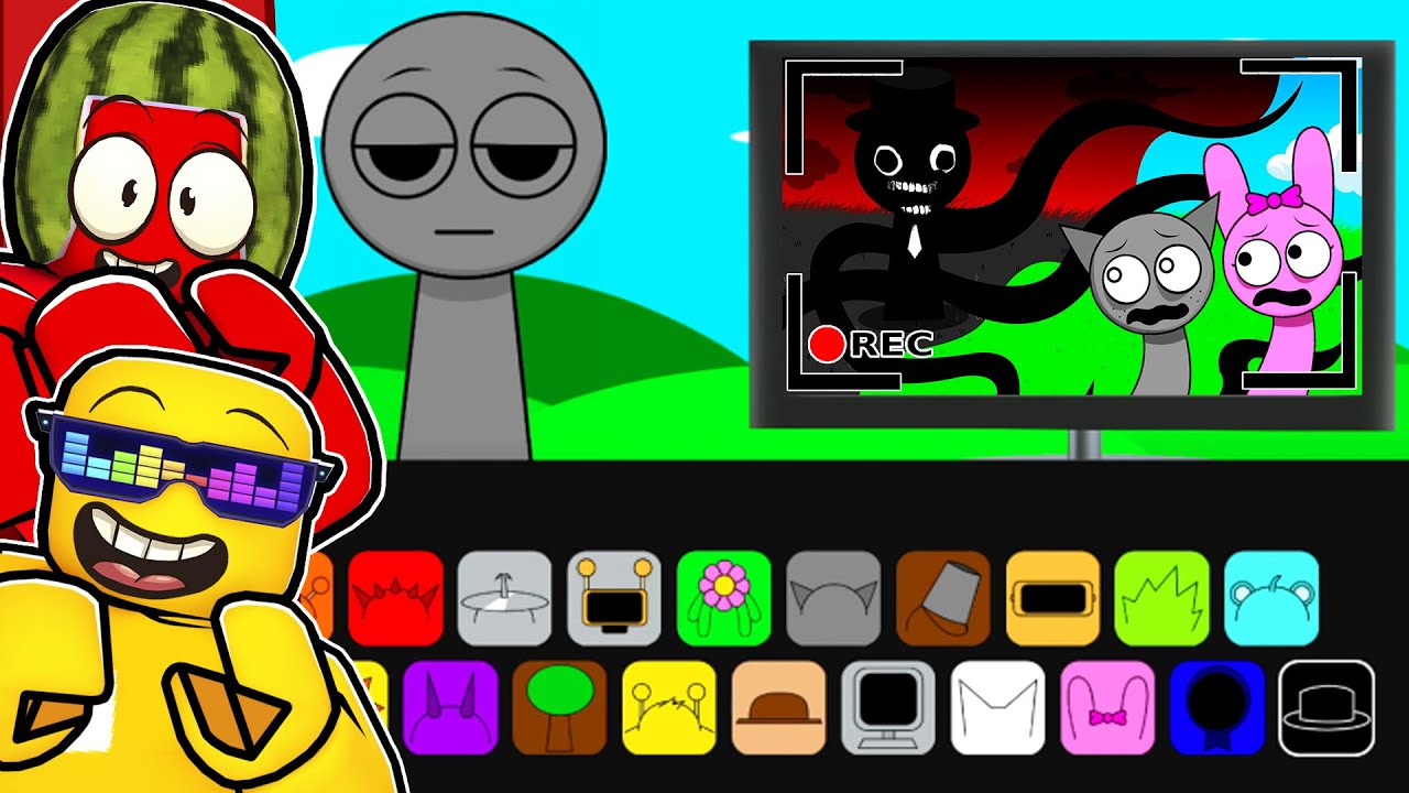 Finding Hidden Sprunki TV... it Knows EVERYTHING (Incredibox) - YouTube