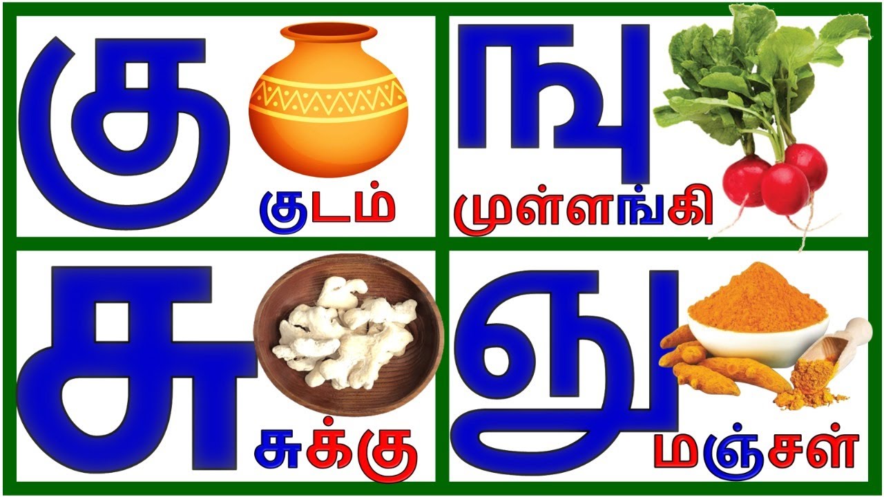 ku gu chu varisaei tamil/kuu varisai tamil words/கு ஙு சு ஞு எழுத்து ...