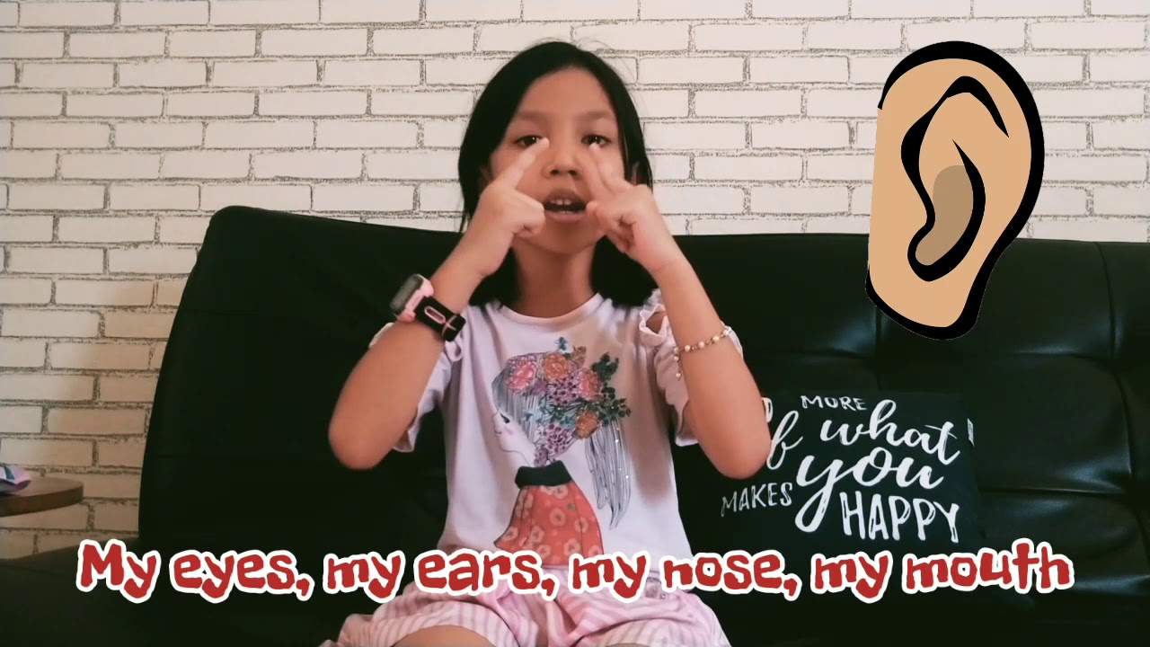My Eyes, My Ears, My Nose, My Mouth | Bahasa Inggris Kelas 2 SD - YouTube