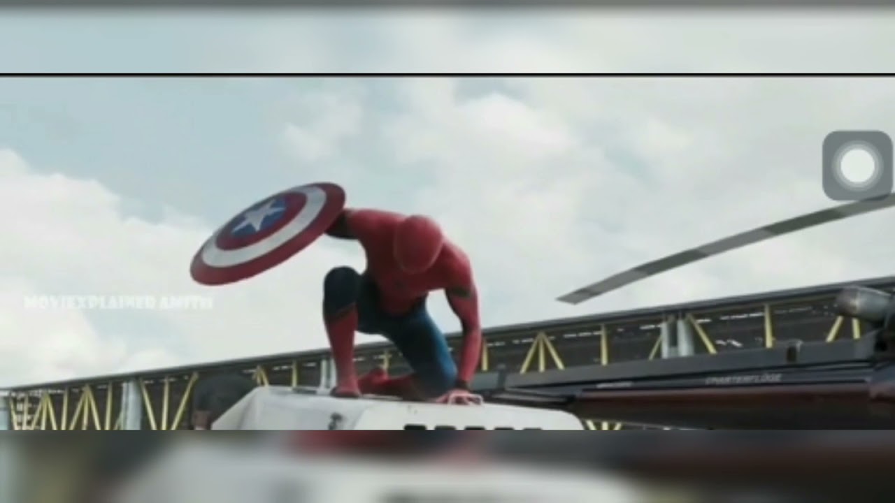 spider man landing powr💪 - YouTube