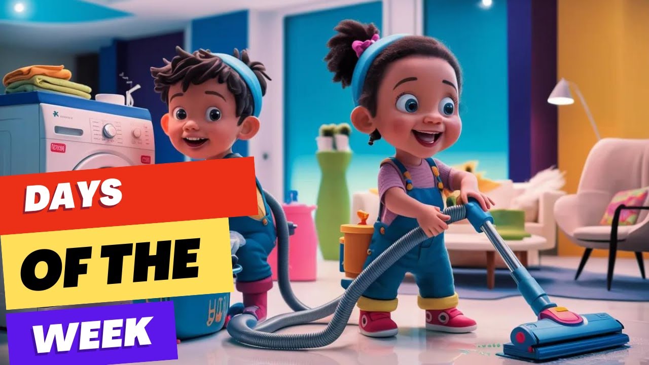 Seven Days of the week Song || With sing along || Playful tunes || Days ...