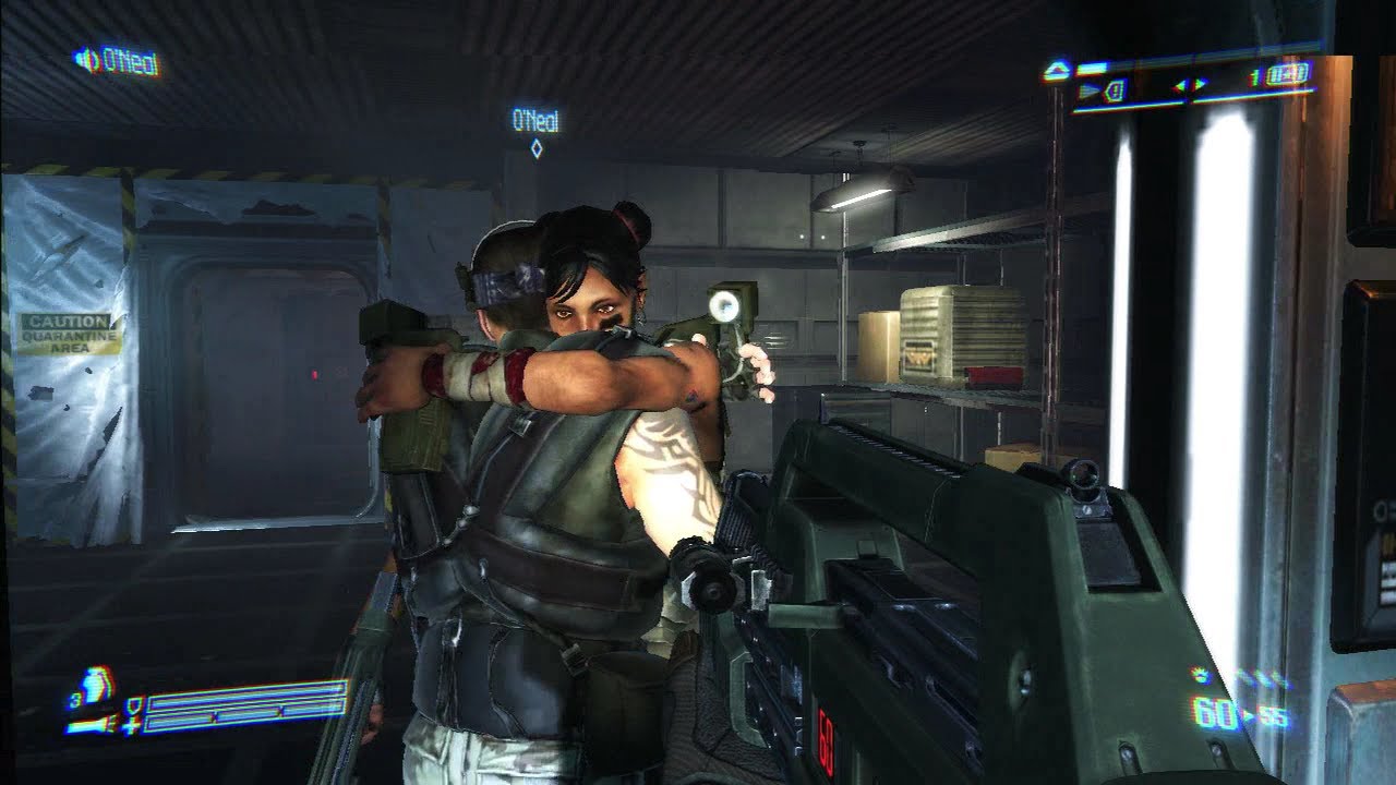 Lets Play Alien Colonial Marines (Part 2) - Bella has a full belly ...