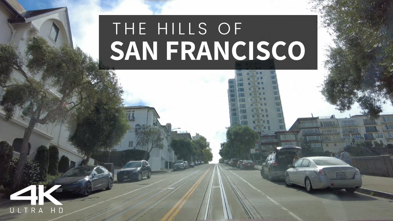 THE HILLS OF SAN FRANCISCO CALIFORNIA | DRIVING | 4K 🎧 - YouTube