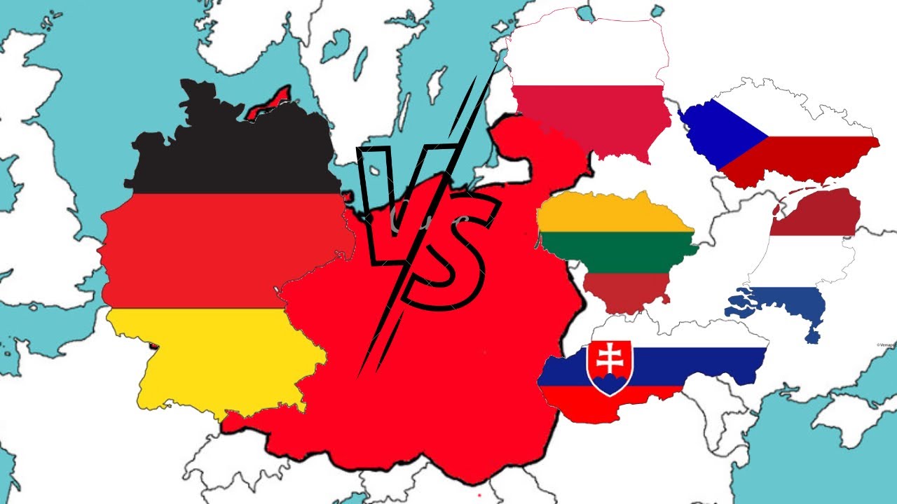 Germany VS Europe (WW3) | ⚠️ warning only for educational purposes ...
