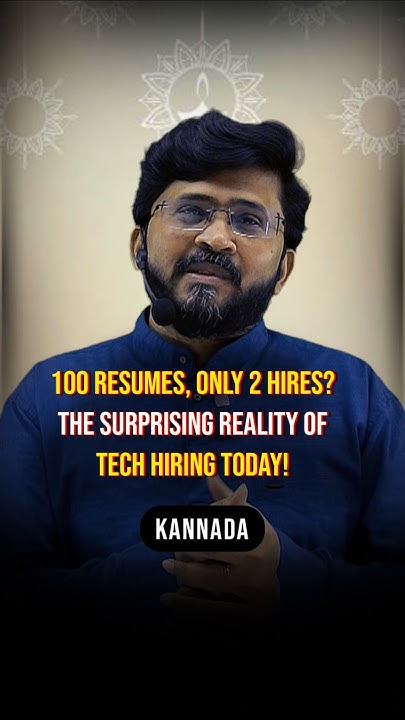 100 Resumes, Only 2 Hires? The Surprising Reality of Tech Hiring Today ...
