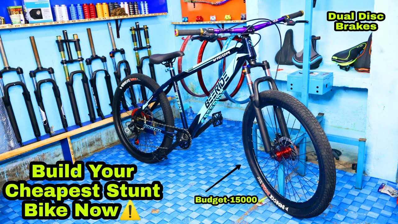 How to build Cheapest stunt cycle in india at a very affordable price ...