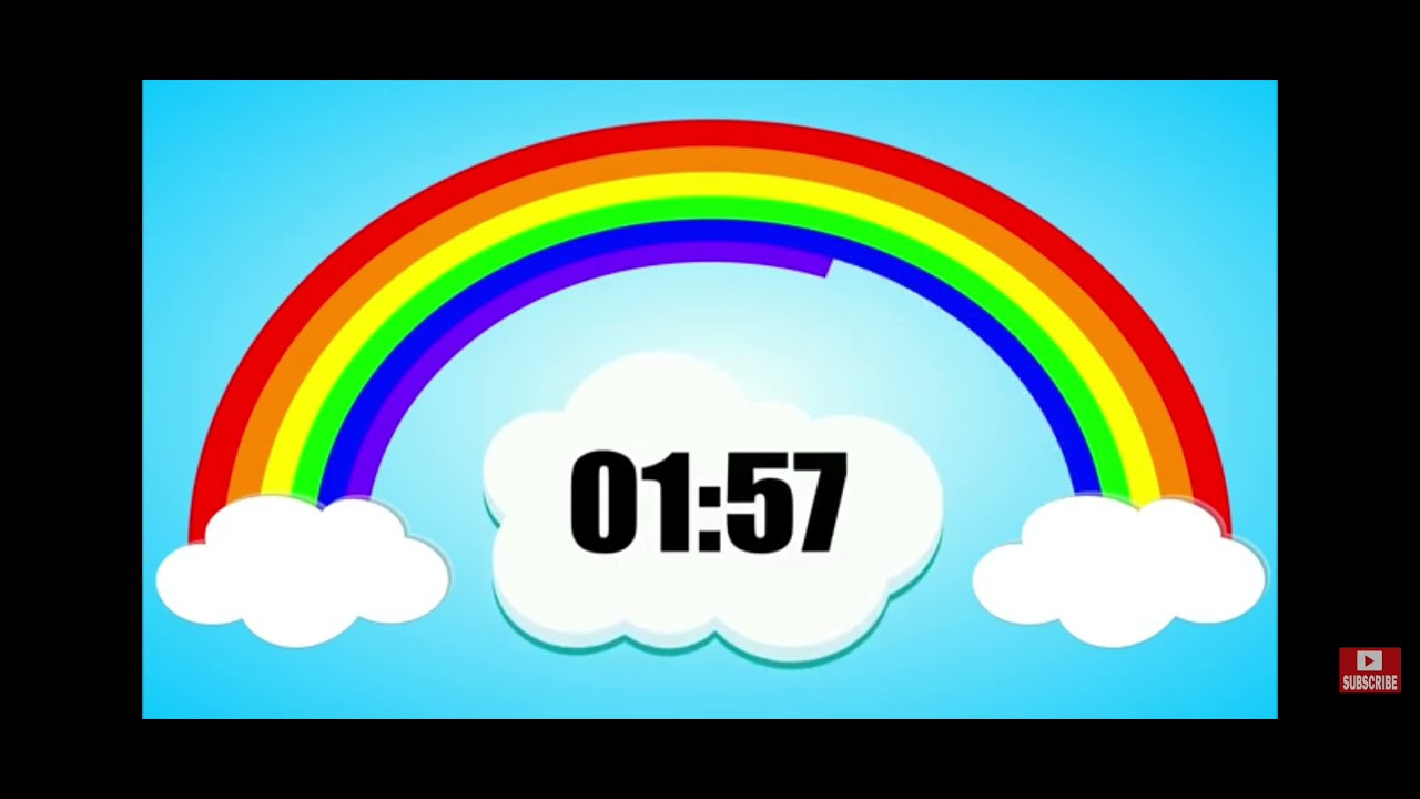 Premiere: RGB 2 Minute Rainbow Timer - YouTube