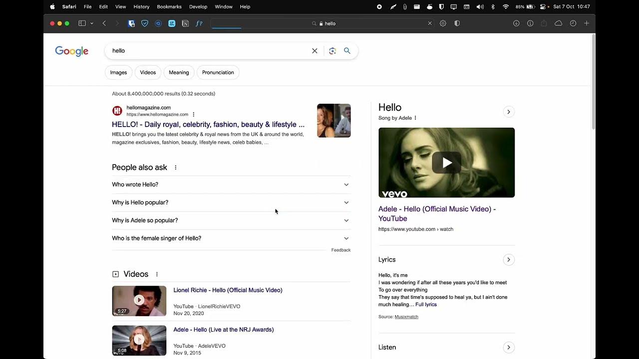Search - Project 0 | CS50 Web - YouTube