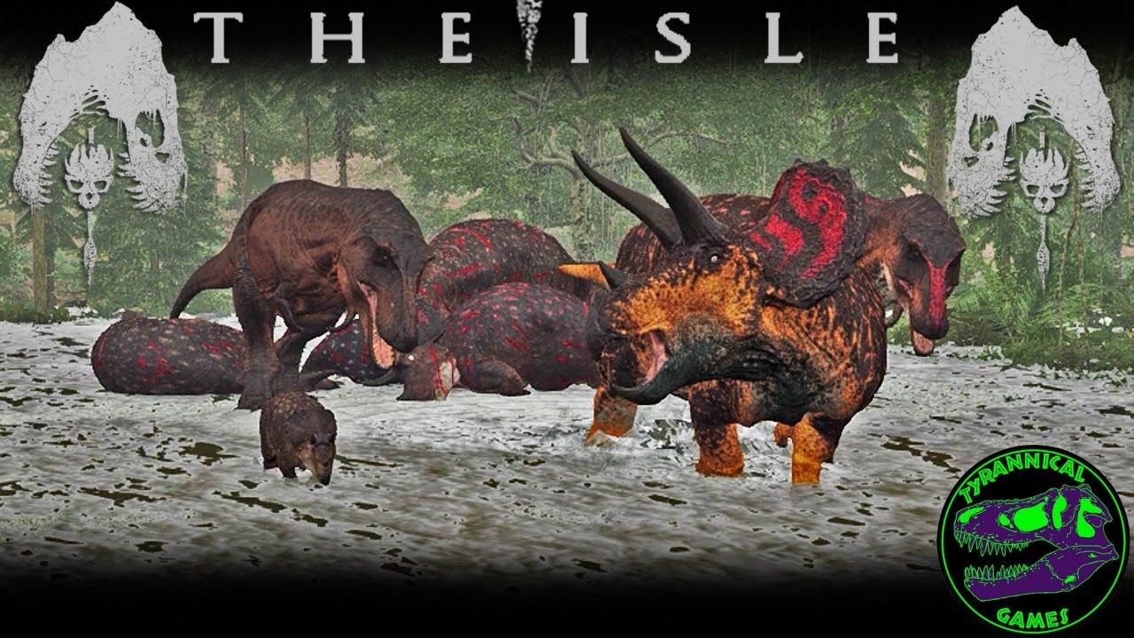 The Isle - The Undefeated Triceratops - Isla Nycta 3 Gameplay - YouTube