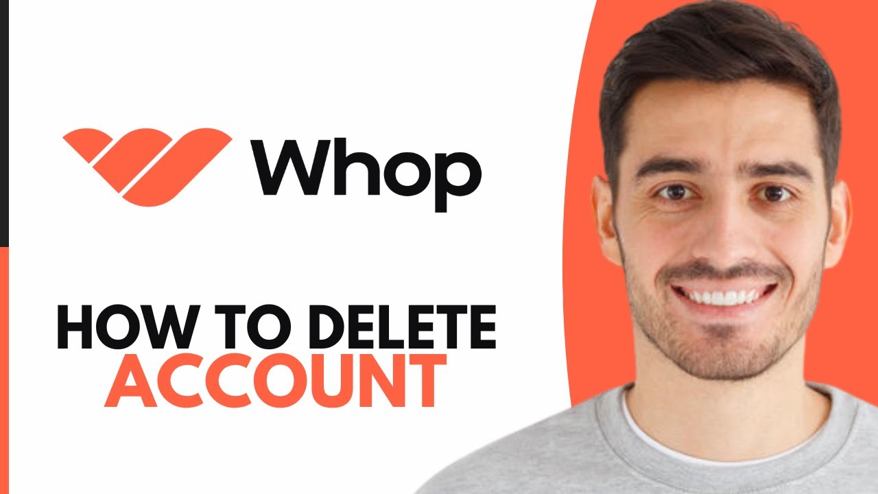How To Delete Whop Account - Step by Step - YouTube
