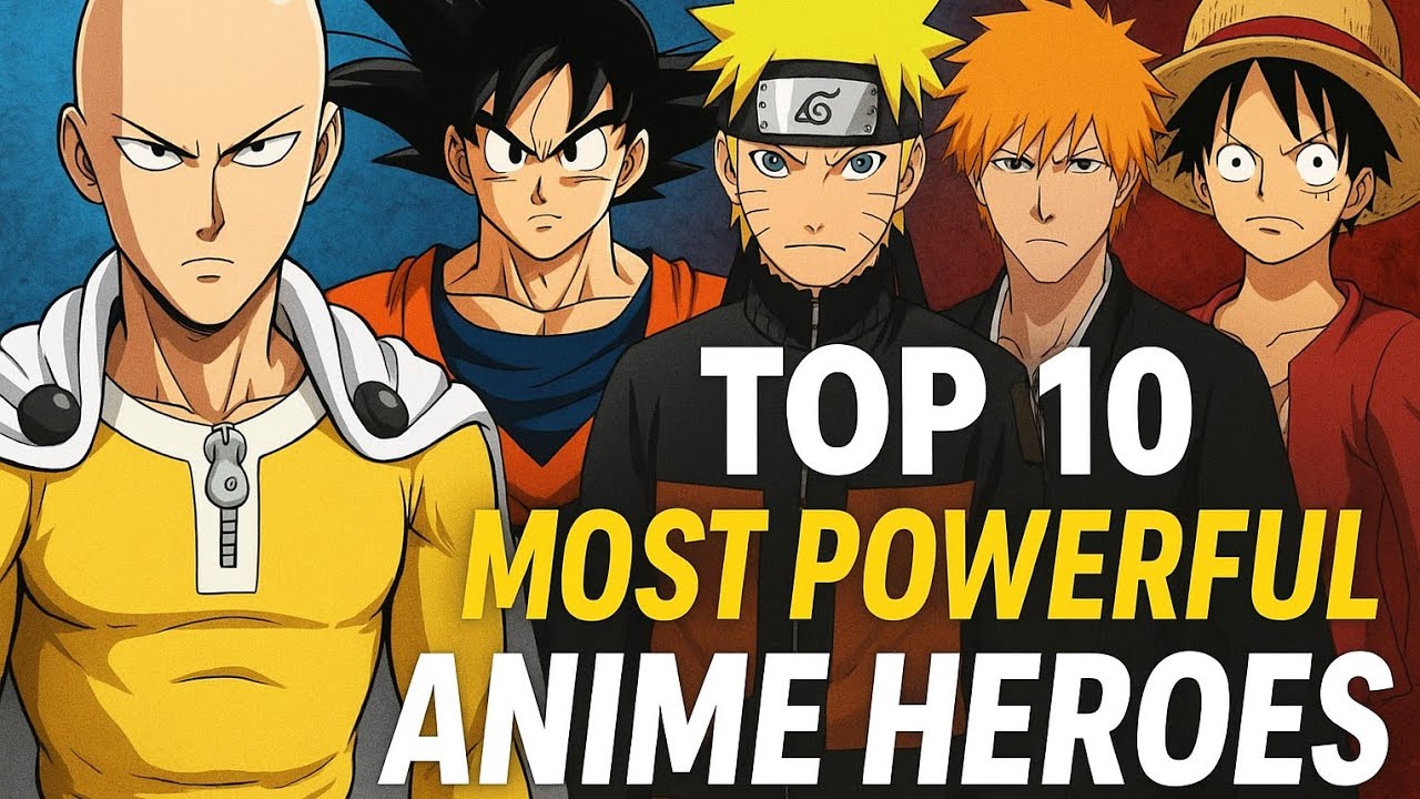 Top 10 Most Powerful Anime Hero's - YouTube