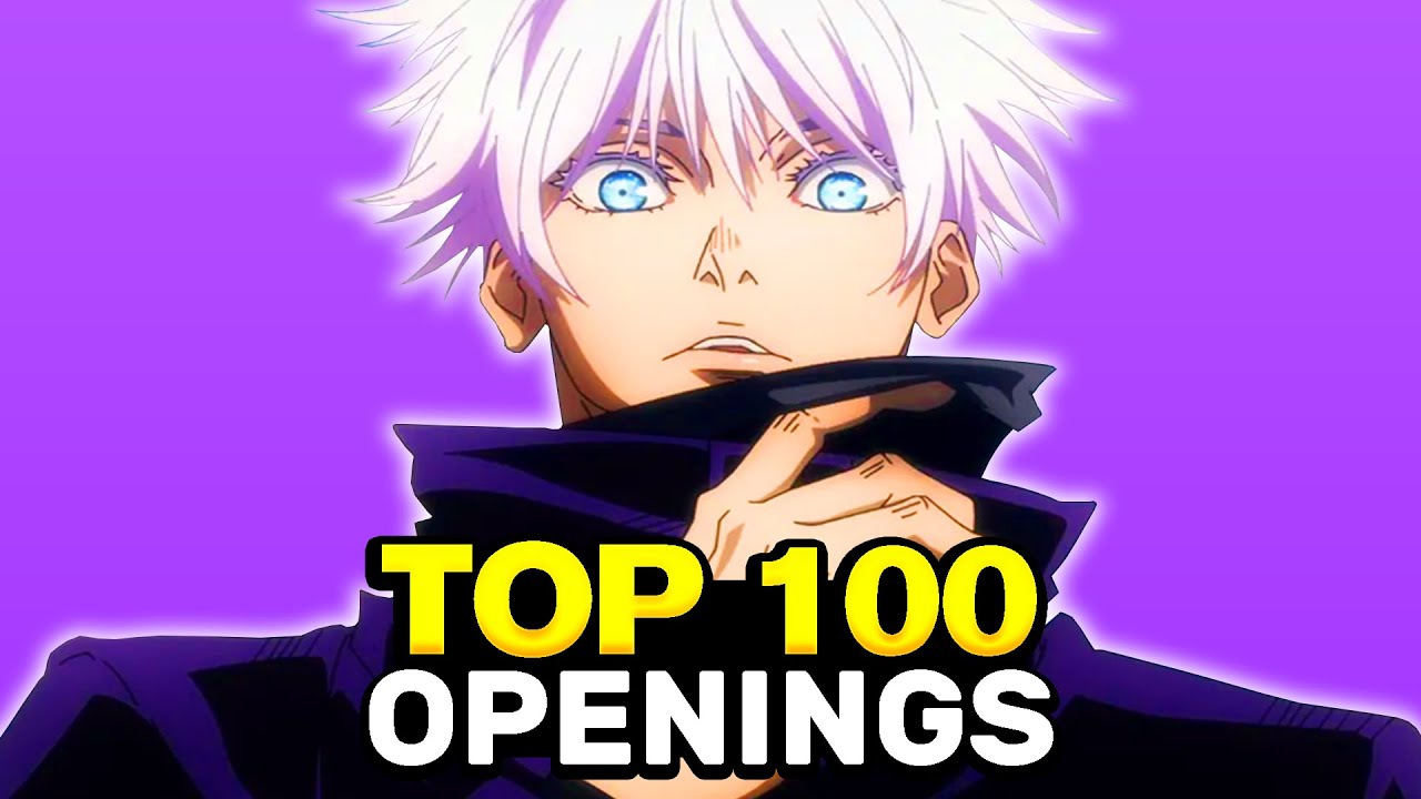 TOP 100 MEJORES OPENINGS ANIME | TOP OPENINGS DE LA COMUNIDAD - YouTube