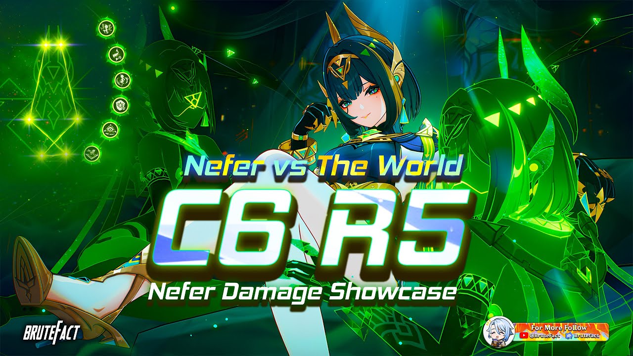 C6R5 NEFER Obliterates LOCAL LEGENDS & DIRE VI | C6 Nefer Damage ...