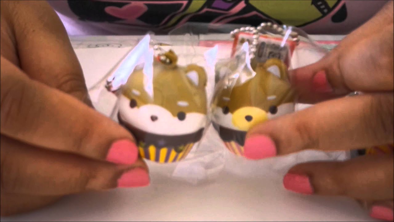 Kawaii Animal Cupcake Squishies! Full Detail Of All 20 Styles. - YouTube
