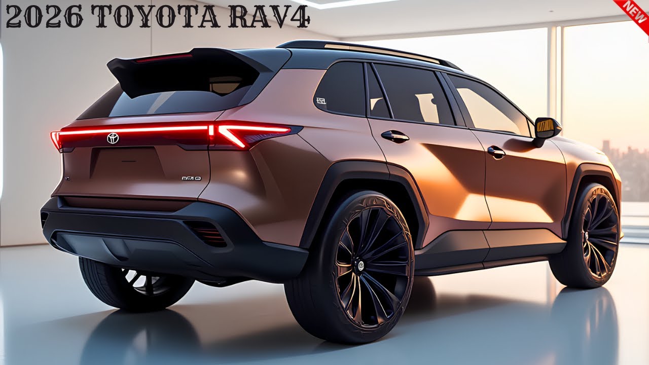 2026 Toyota RAV4 Redesign Revealed - Detail Exterior & Specs ...