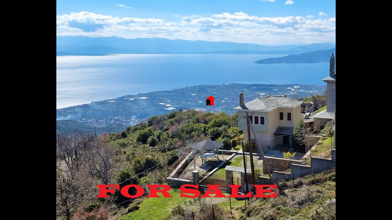 FOR SALE IN AGIOS GEORGIOS PELION WITH AMAZING VIEW ΠΩΛΕΙΤΑΙ ΣΤΟ ΠΗΛΙΟ ...