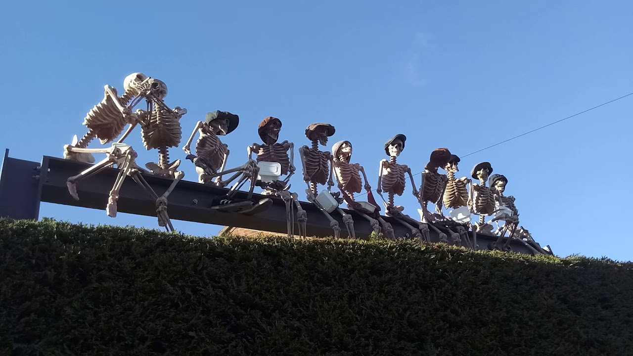 Skeleton Construction Workers - YouTube