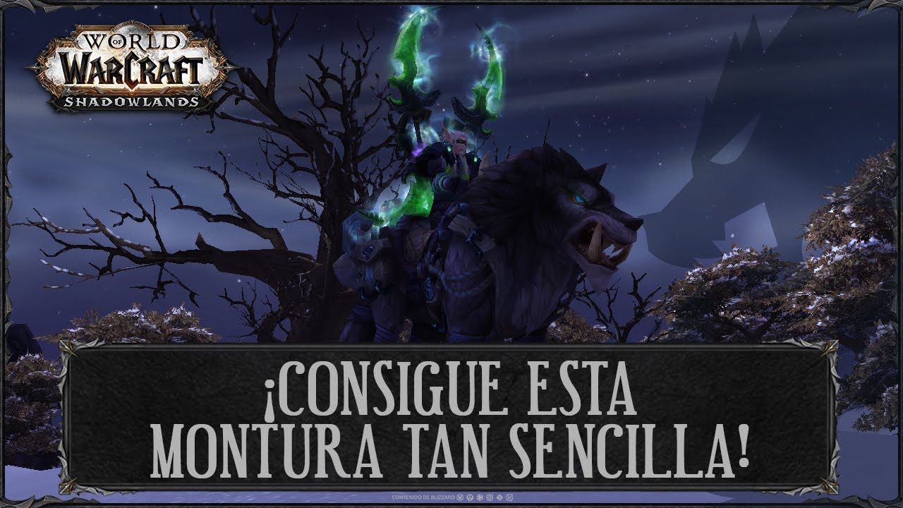 🐺 Garn Sombraullido | Guía Montura - Cómo conseguir | World of Warcraft ...