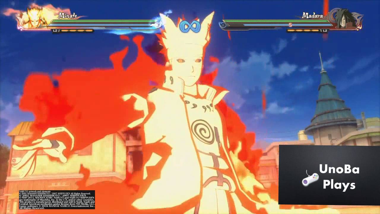 Naruto Shippuden: Ultimate Ninja Storm 4 Minato moveset Dublado Em PT ...