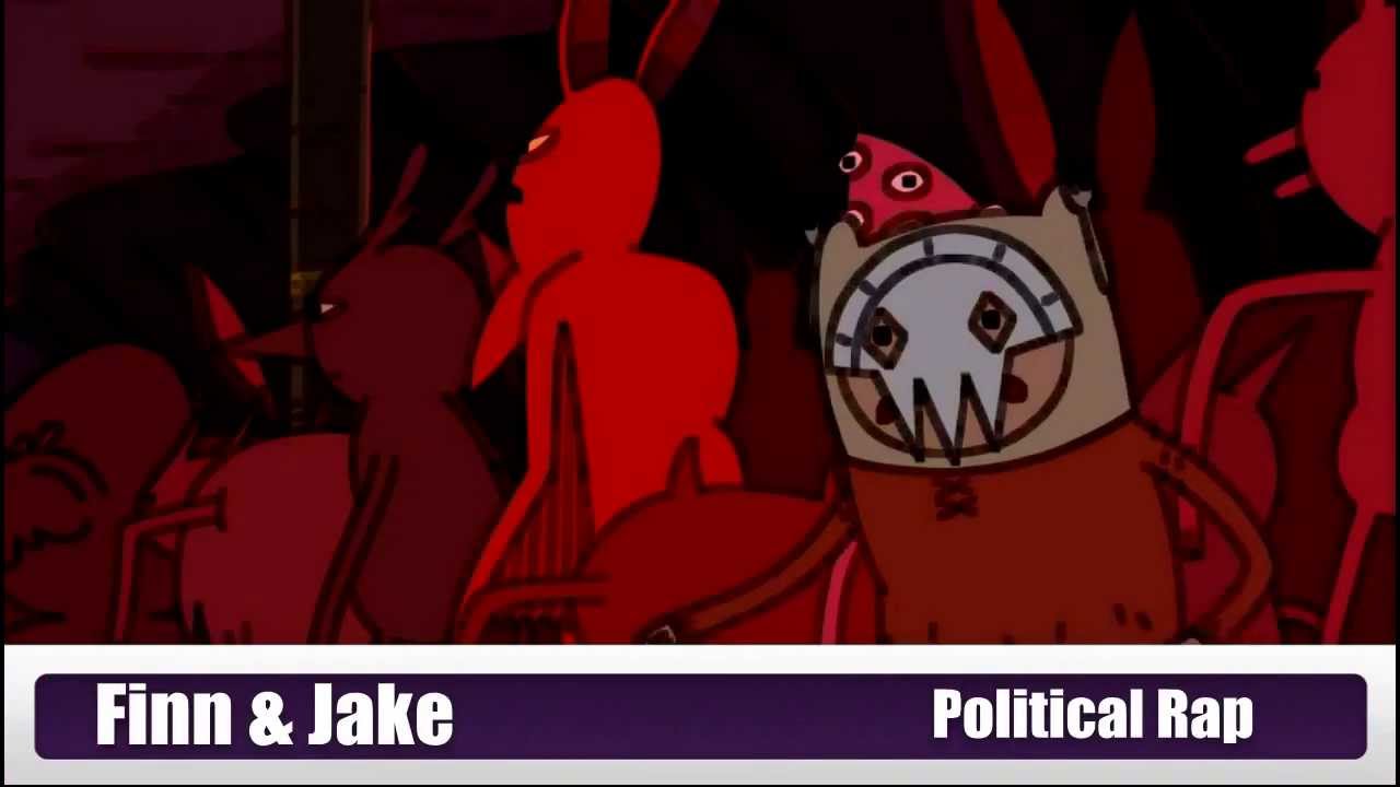 Finn and Jake- Adventure time : Political Rap ( rap político ) HD SUB ...
