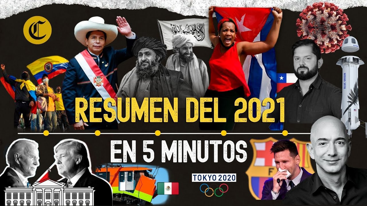 RESUMEN DEL 2021 EN EL MUNDO: Protestas, juramentos, desastres ...
