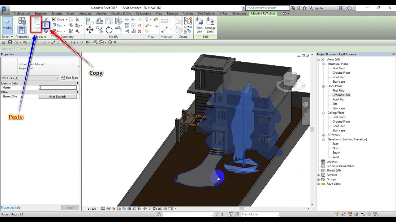 R9 08 Merge Revit Model - YouTube