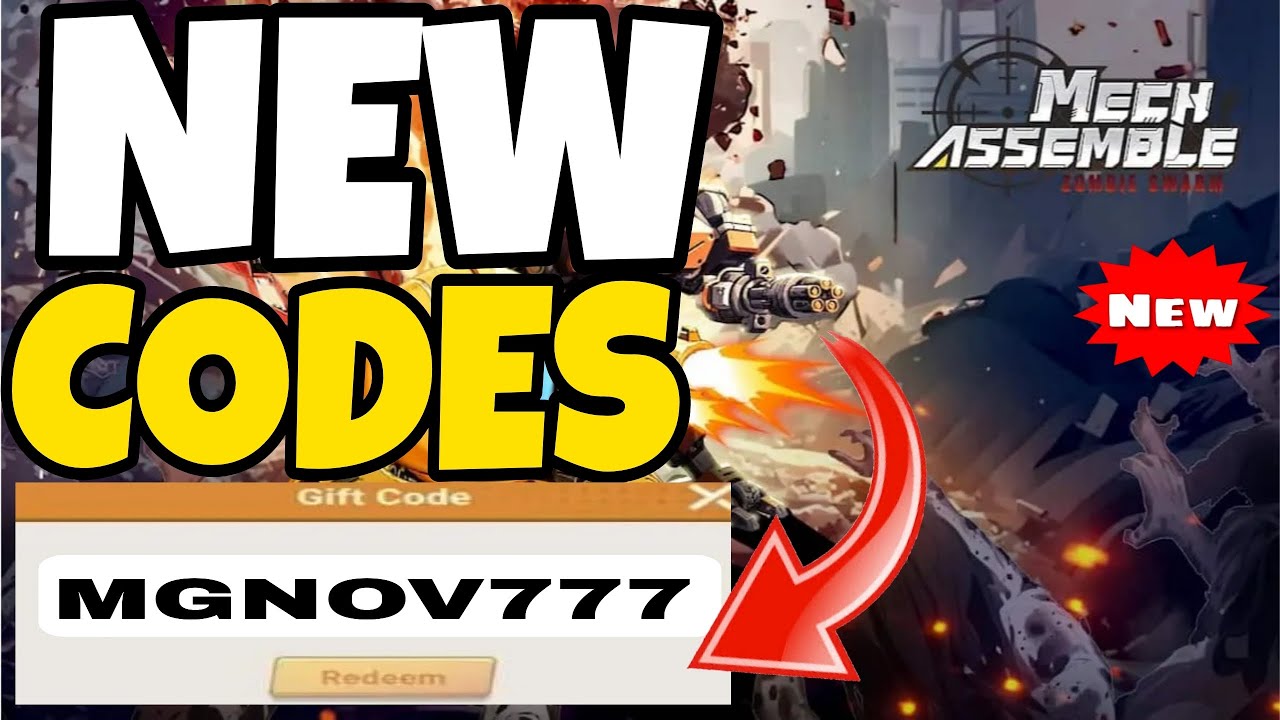 "NEW Mech Assemble: Zombie Swarm Codes – Free Rewards & Upgrades ...